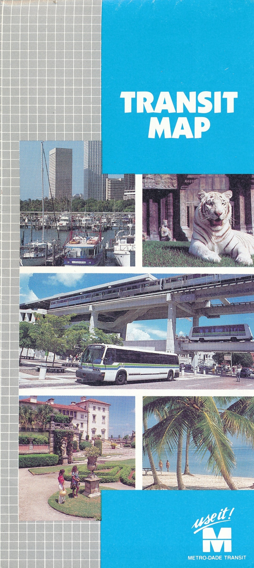 Metro Dade Transit (miami) Transit Map - Etsy