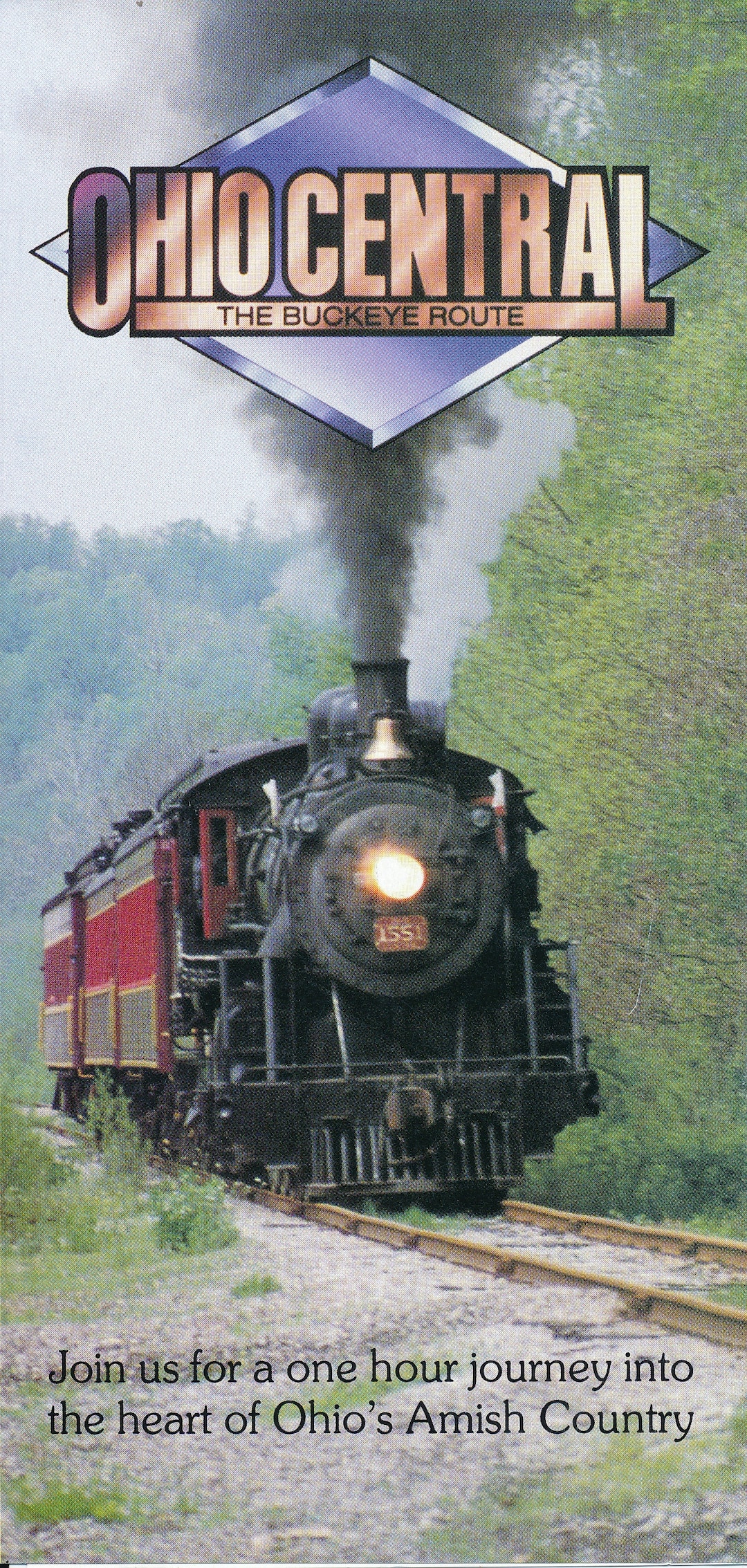 Ohio Central Railroad Lot of 2 Brochures 1997 - Etsy