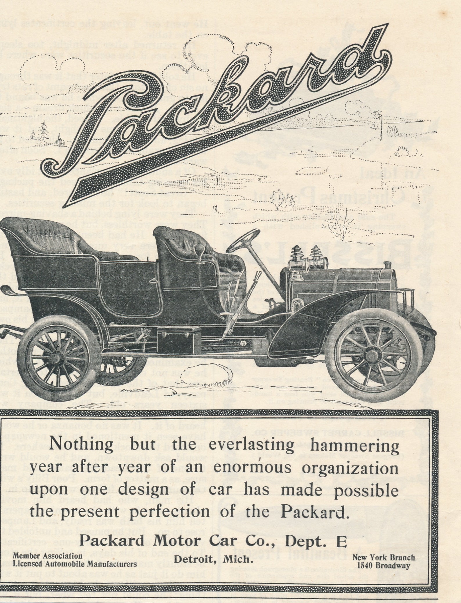 4 Vintage Packard Auto Print Ad 1900s , 1910's and 1920's - Etsy