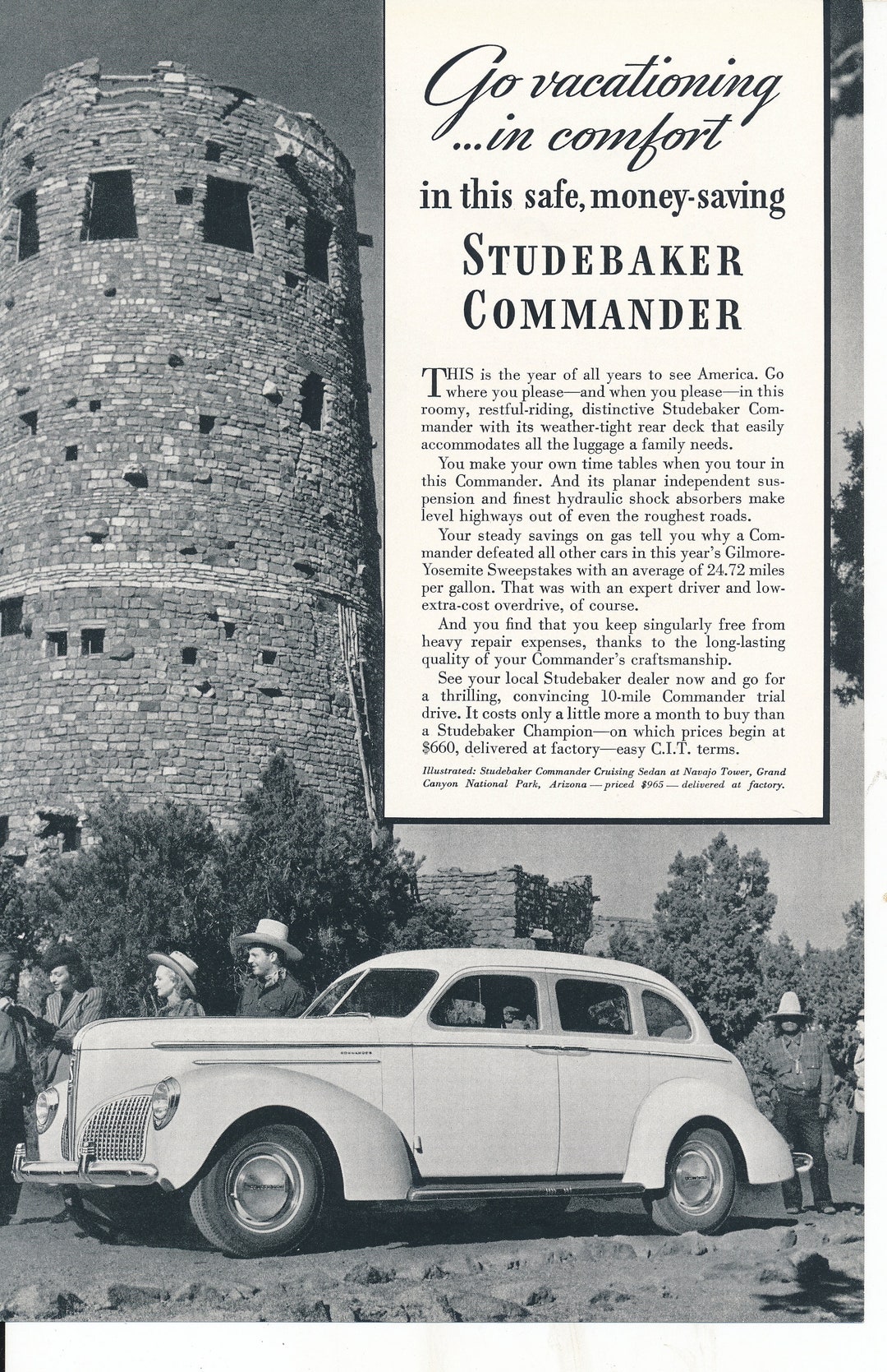 3 Vintage Studebaker Print Ads From the 1940's and 1950's - Etsy