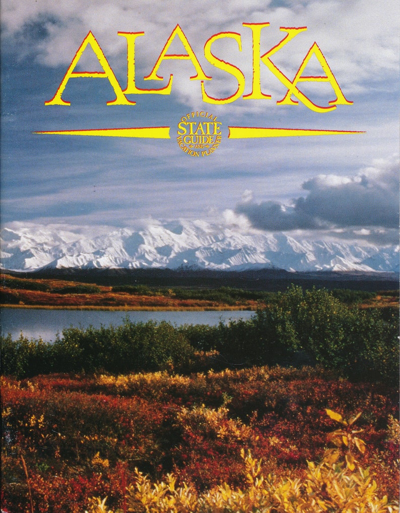 Vintage Alaska State Vacation Guide 4 Different Years to Choose From - Etsy
