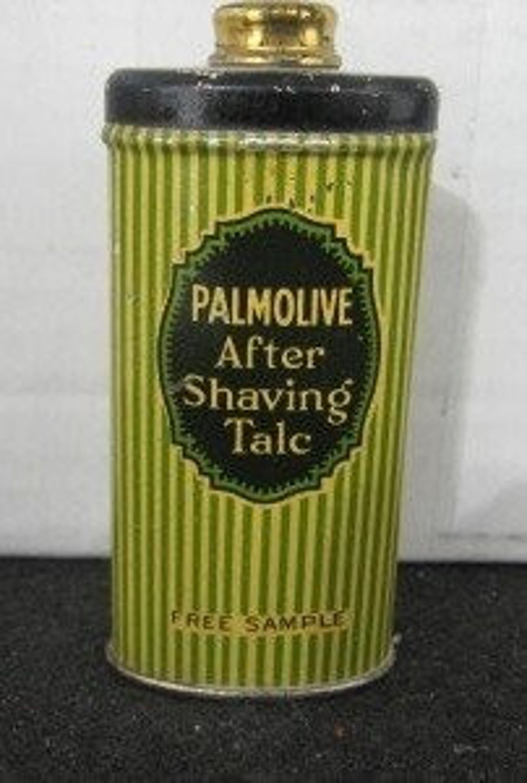 Antique Palmolive After Shaving Talc Free Sample Tin - Etsy