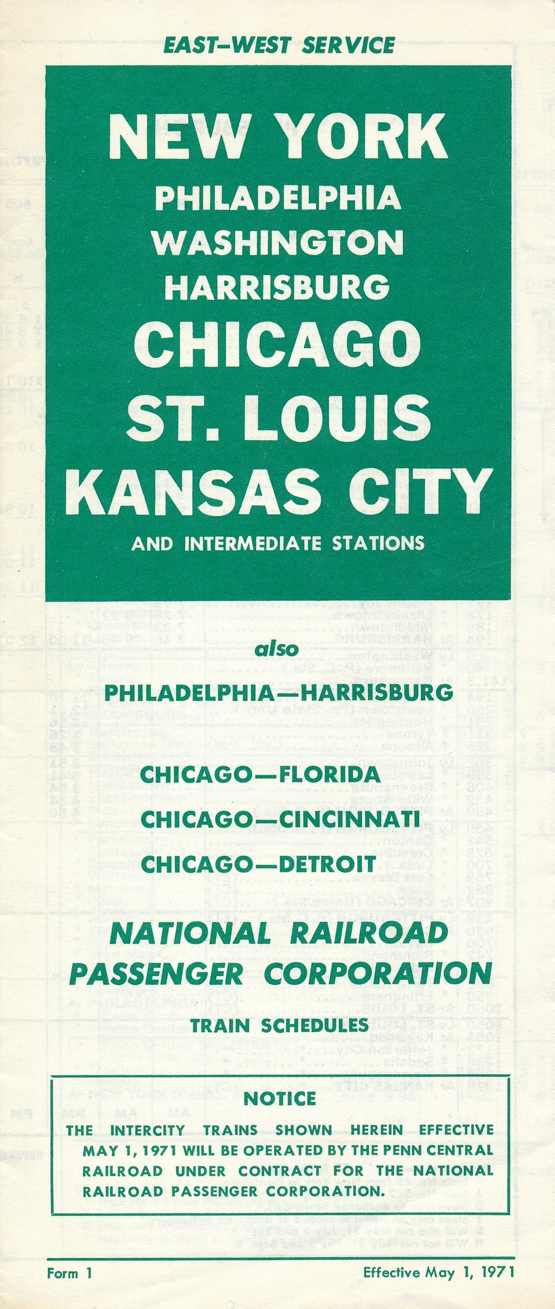 National Railroad Passenger Corporation Lot of 3 Timetables Boston-new ...