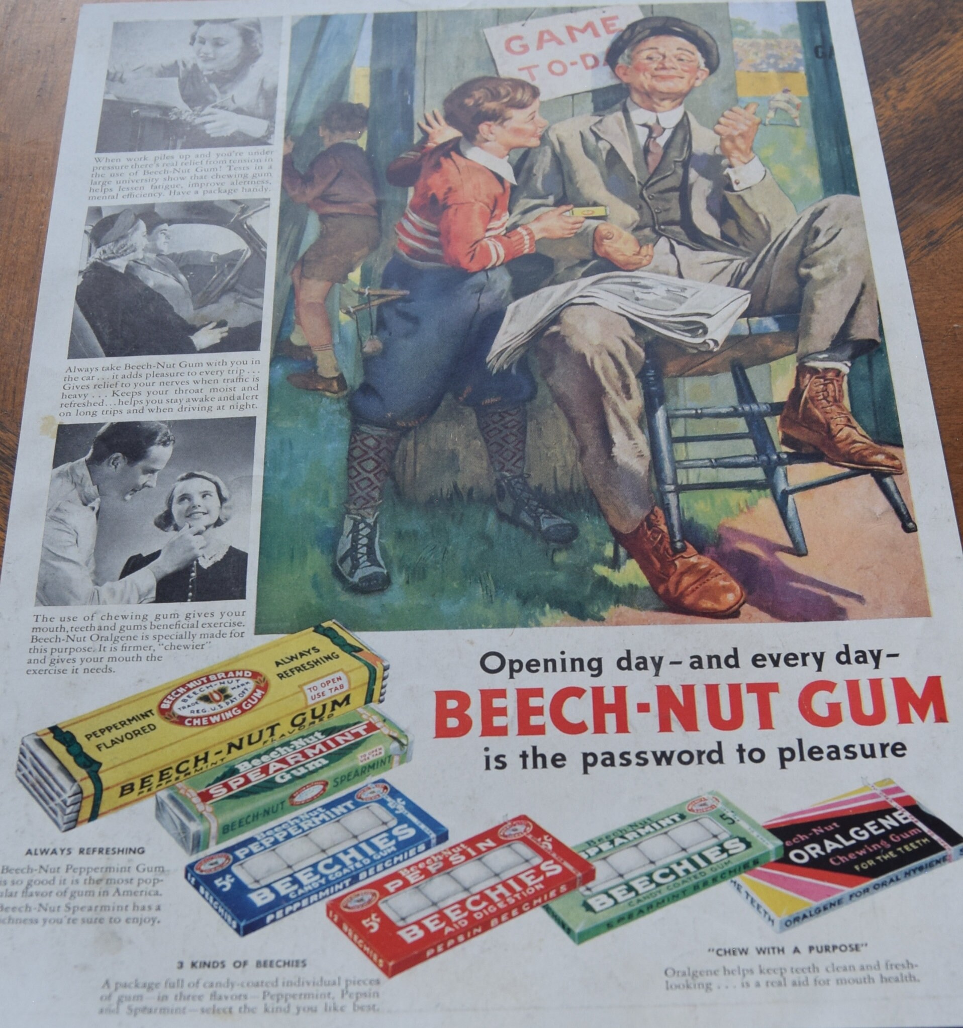Vintage Antique Magazine Print Ad's 1900's Assortment of Sizes Lot of 4 ...