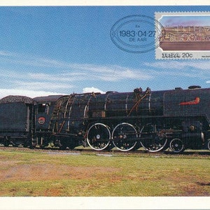 South African Railways Lot of 4 Post Cards With Matching Postage Stamp ...