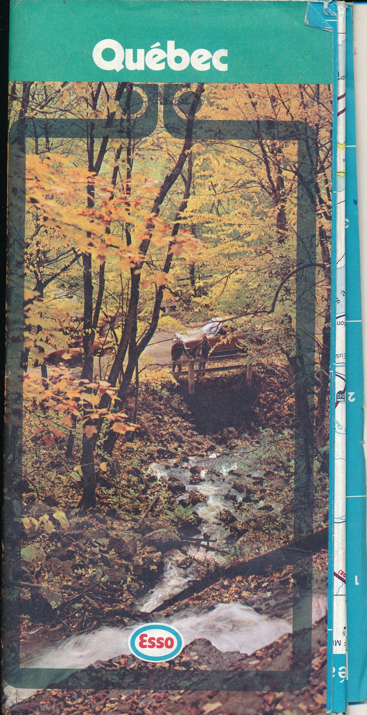 AAA-CAA Map of Quebec 2000 Edition Brand New and Esso Map of Quebec ...