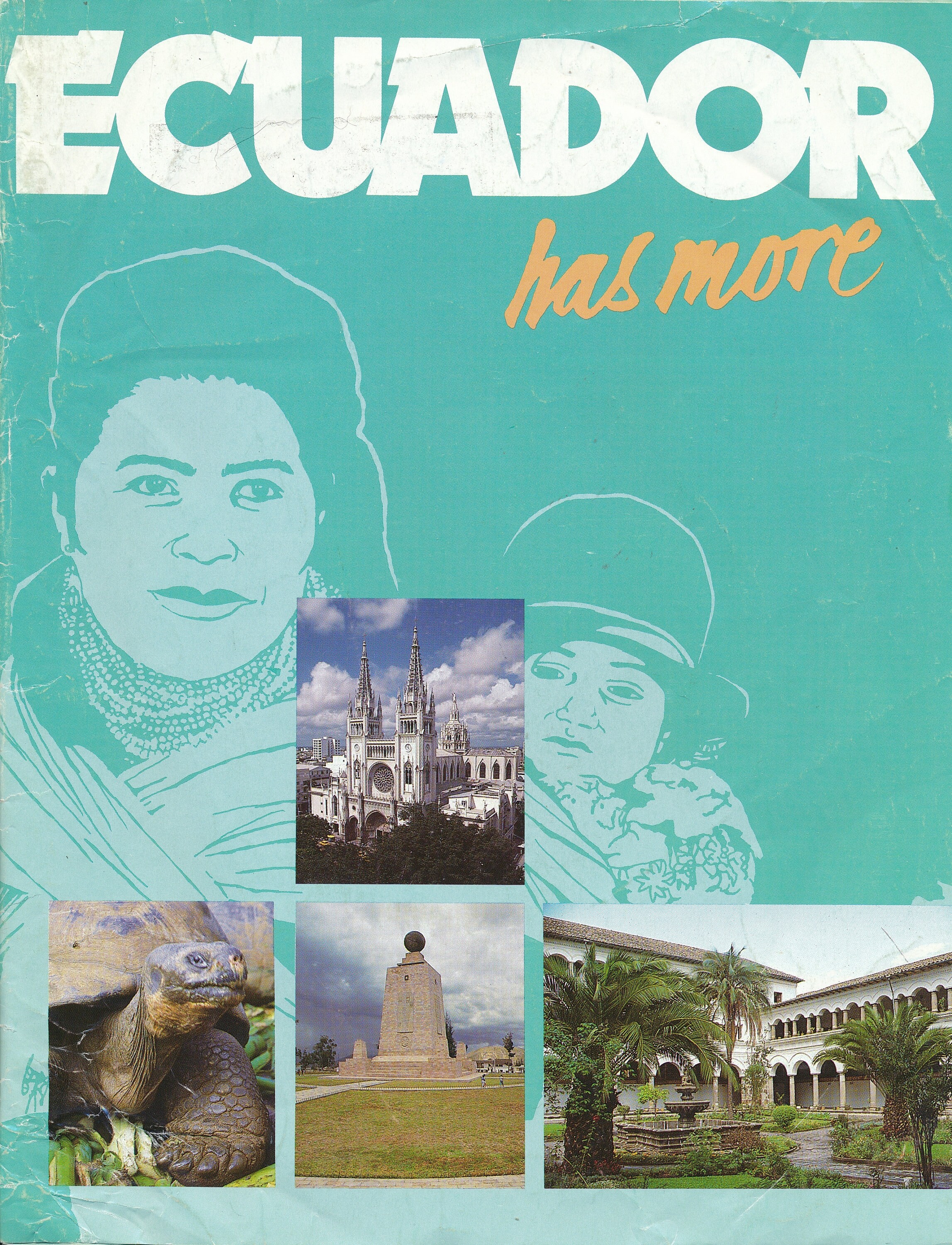 Ecuador Travel Brochures and Publications Lot of 6 Items From the 1990 ...