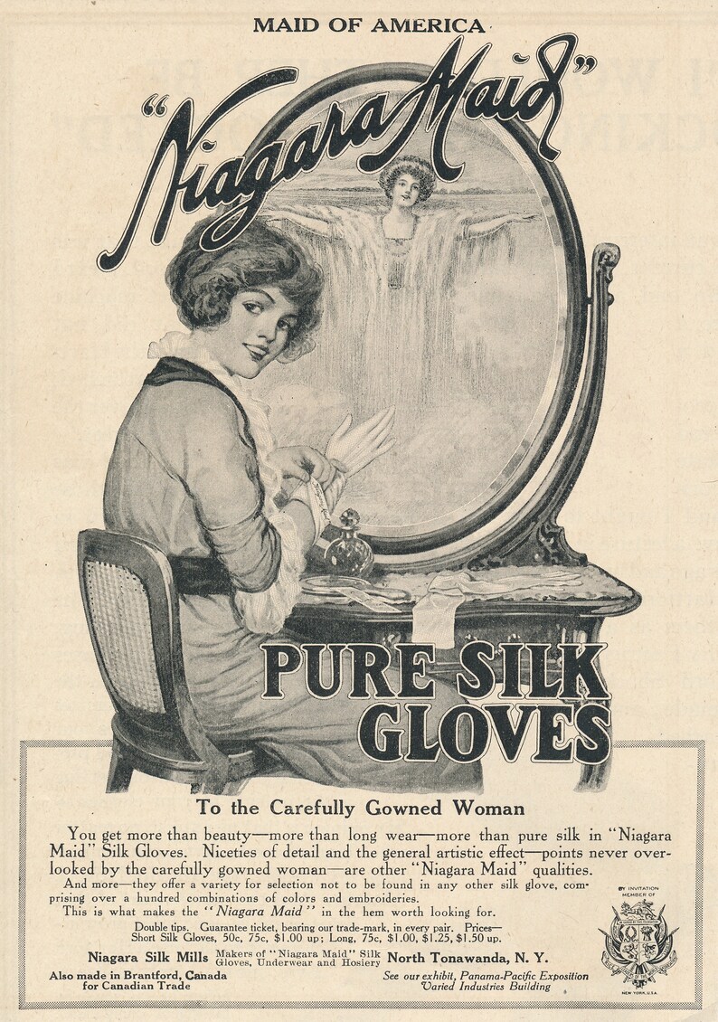 Vintage Magazine Print Ad's From the Early 1900's Lot of 2 for Women ...