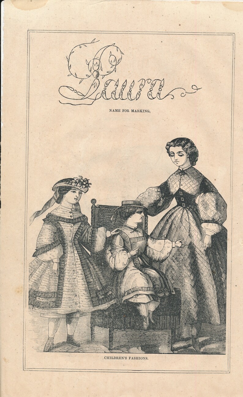 Antique Authentic Lithograpyh Victorian Art Lot of 7 From the May and ...