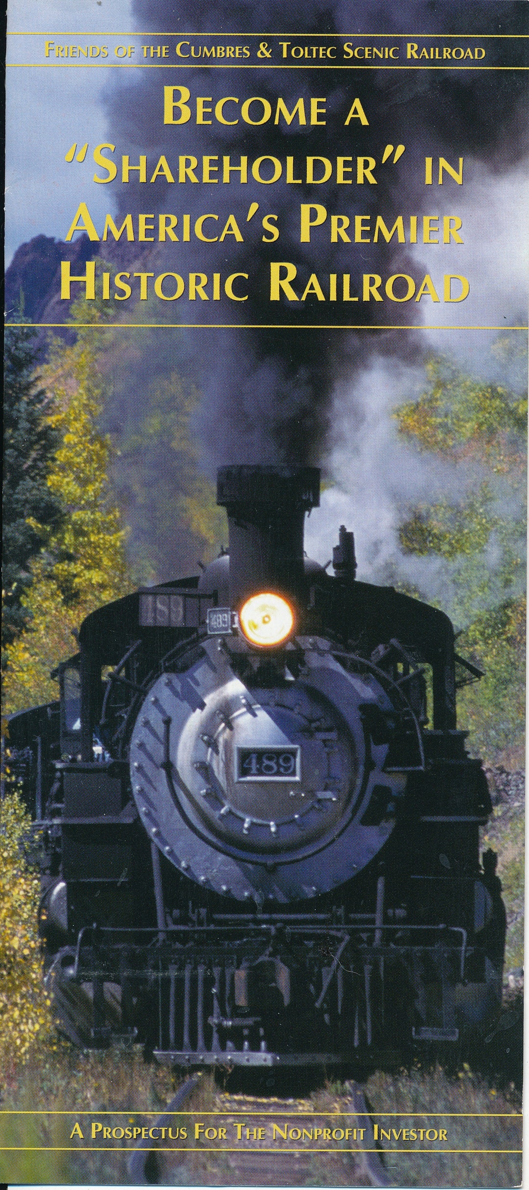 Cumbres and Toltec Scenic Railroad Lot of 2 Brochures - Etsy
