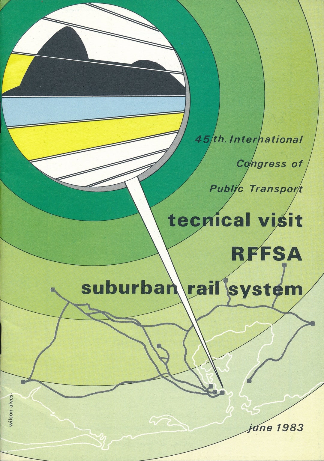 Rede Ferroviaria Federal S.A. (RFFSA) Brazil Railways Lot of 3 ...