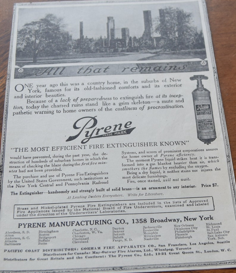 Vintage Magazine Print Ad's From the Early 1900's Lot of 8: Variety of ...