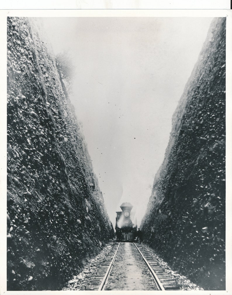 Central Pacific Railroad. Five B&W Photos From the Southern Pacific ...
