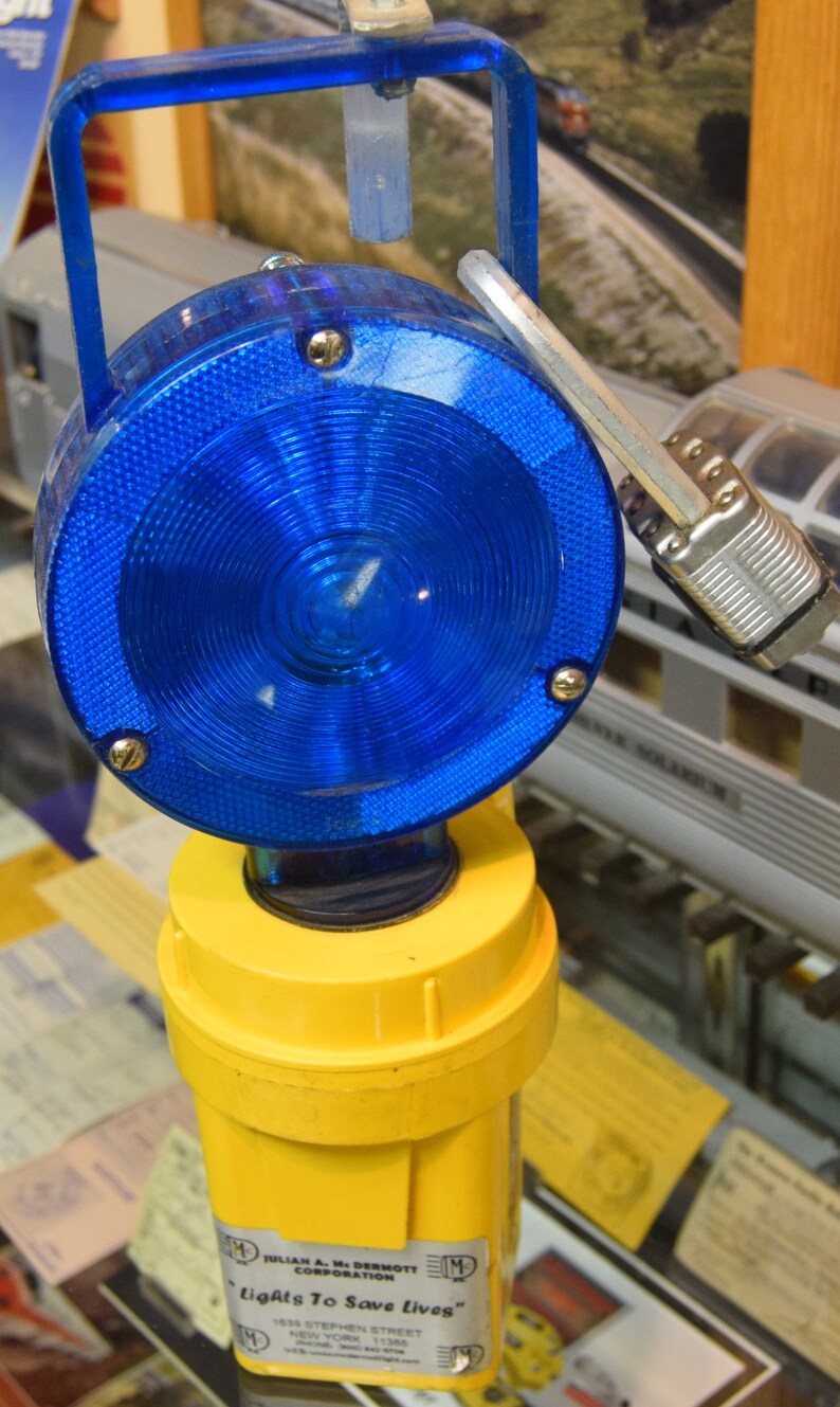 Blue Flag Lanterns Used by Railroad Carmen and Engine - Etsy