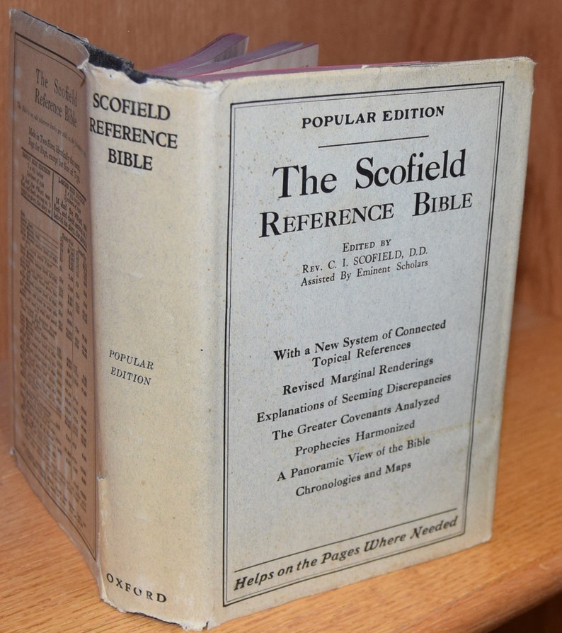 The Scofield Reference Bible Holy Bible Old and New Testments New and ...