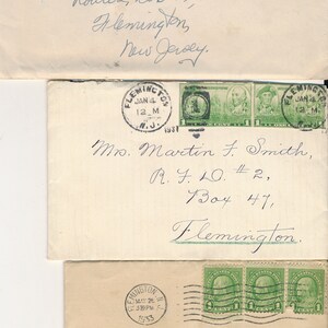 Old Letters and Envelopes/stamps/post Marks From the 1930's to a New ...