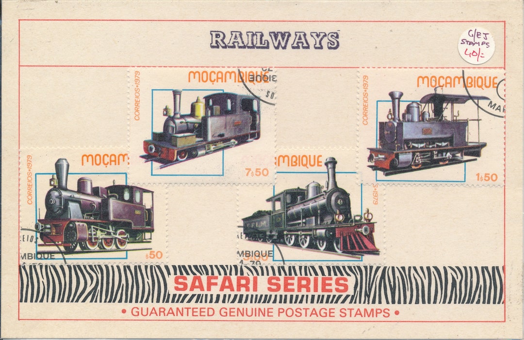Caminhos De Ferro De Moçambique (CFM) Mocambique Railways Set of 4 ...