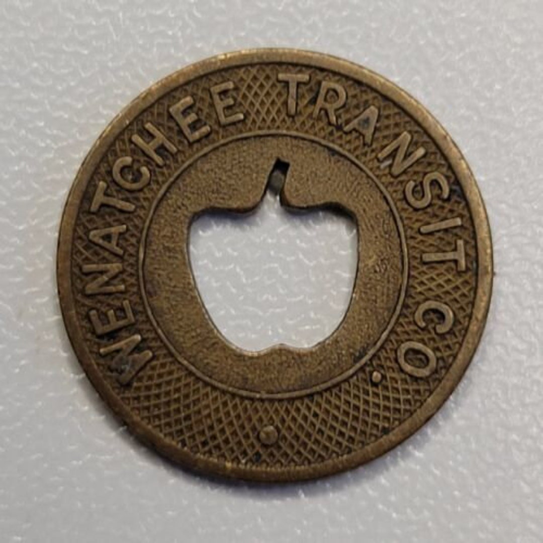 Wenatchee Transit Co. Fare Token - Etsy