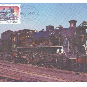 South African Railways Lot of 4 Post Cards With Matching Postage Stamp ...
