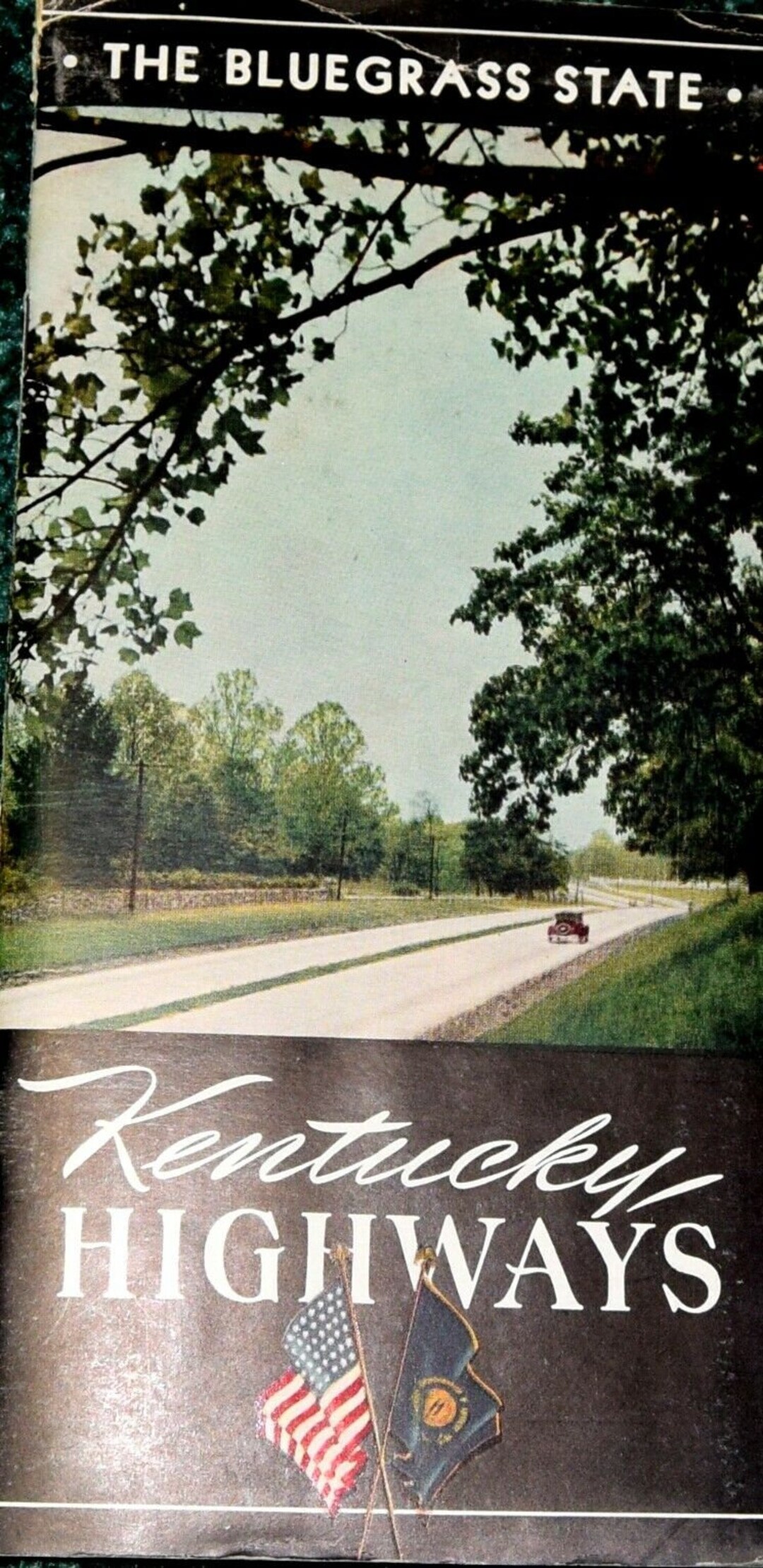 The Bluegrass State Kentucky Highways Booklet With Map 1941 - Etsy