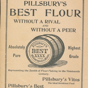 4 Vintage Antique Magazine Ads for Food Products 1890's Thru 1900's - Etsy