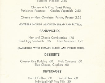 Pc Appetizers Menu - Etsy