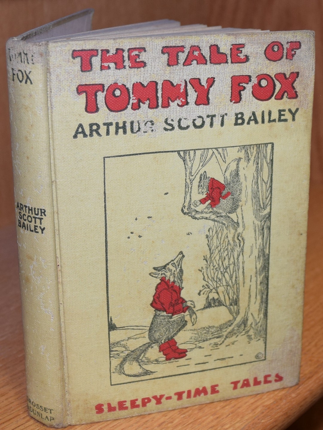The Tale of Tommy Fox by Arthur Scott Bailey 1915 - Etsy