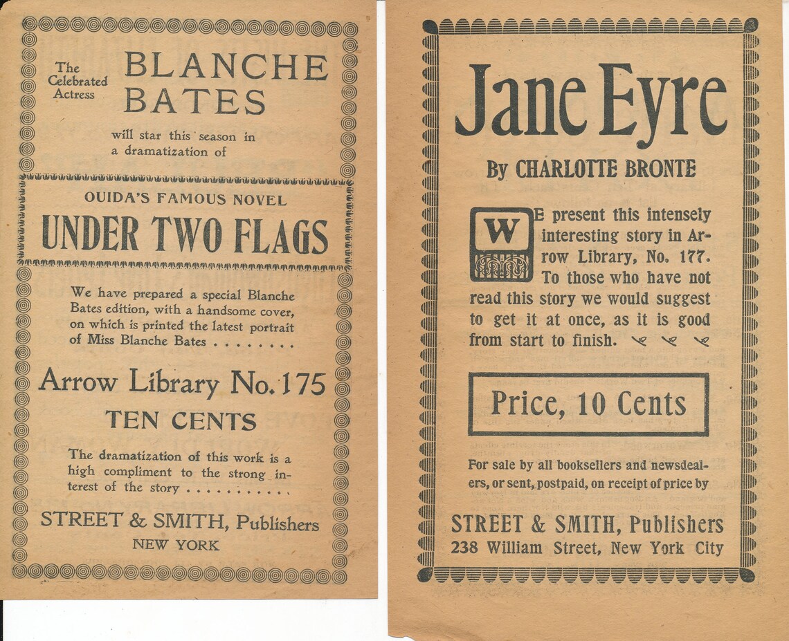 12 Vintage Antique Magazine Ads Related to Publications From the 1890's ...