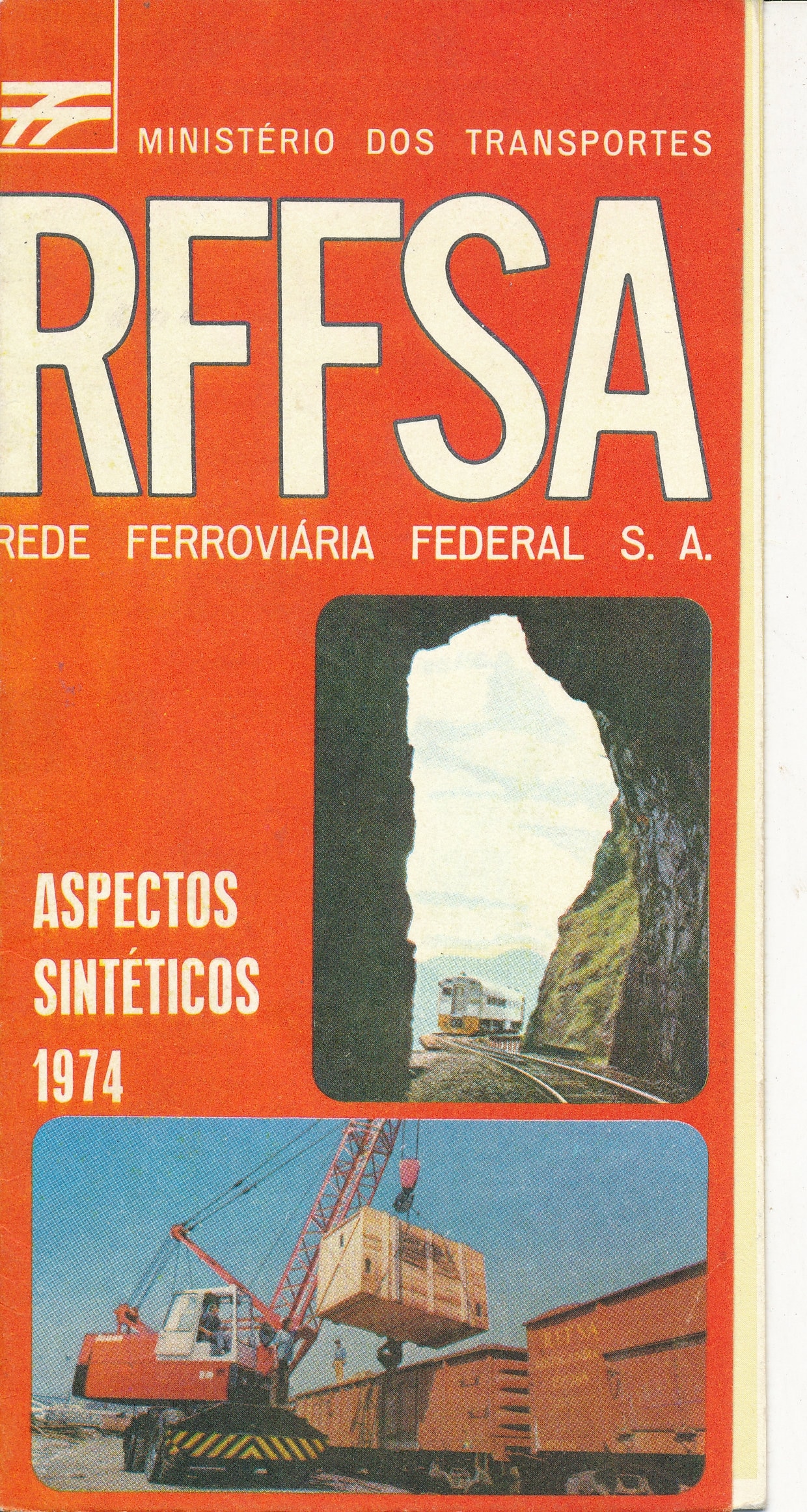 Rede Ferroviaria Federal S.A. (RFFSA) and FEPASA Brazil Railways Lot of ...