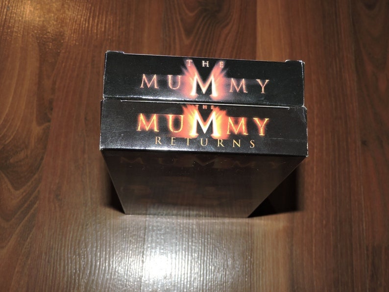 VHS the Mummy 1999 and the Mummy Returns 2001 - Etsy