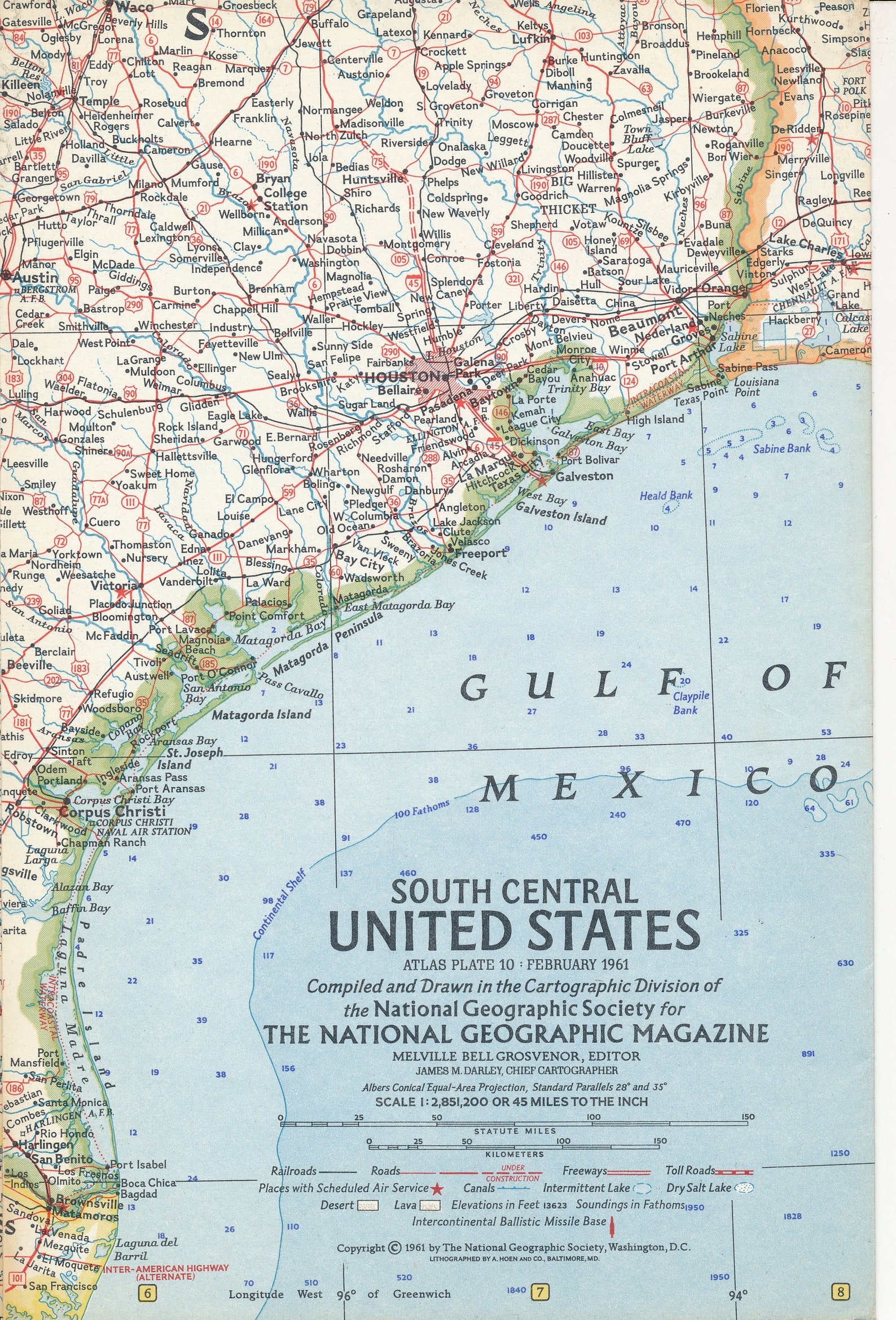 National Geographic Maps: Lot of 4 United States Maps, Northwestern ...