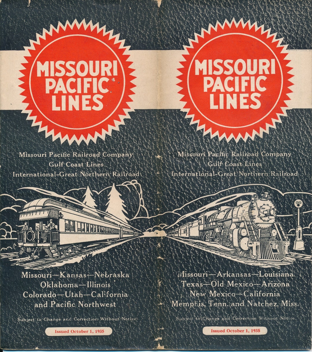 Missouri Pacific Railroad-gulf Coast Line and International Great ...