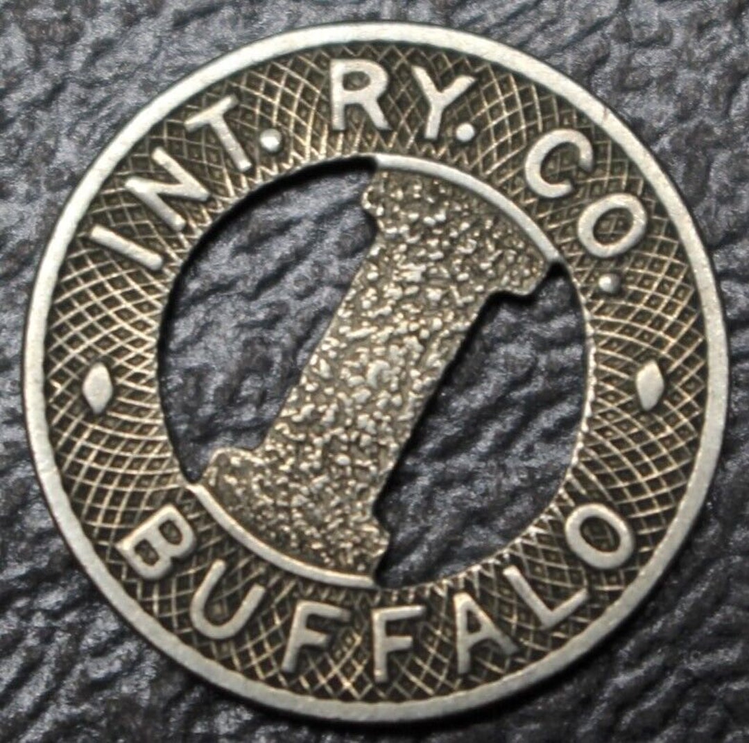 Transit Railroad Token Buffalo Int. Ray. Co. One Fare - Etsy