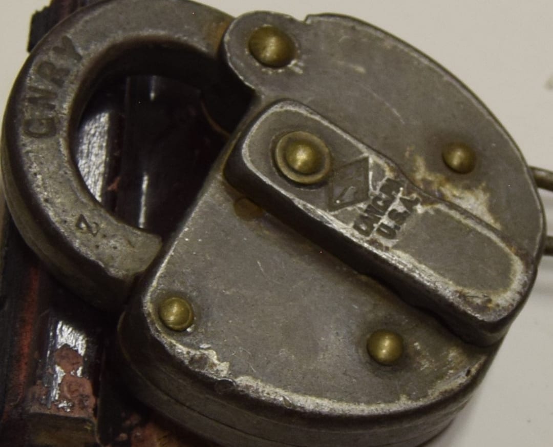 Canadian National Railway Padlock - Etsy