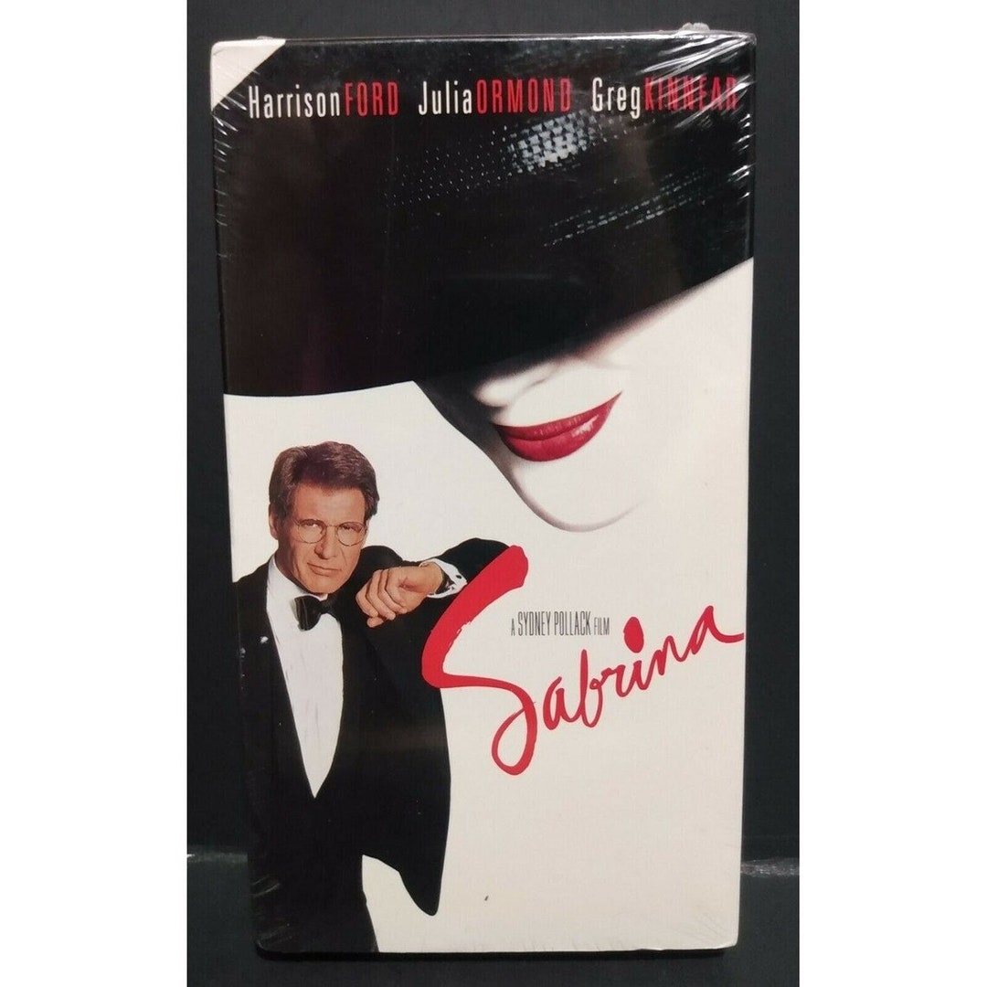 VHS Sabrina (VHS, 1996, Paramount Presentations) Harrison Ford, Julia ...