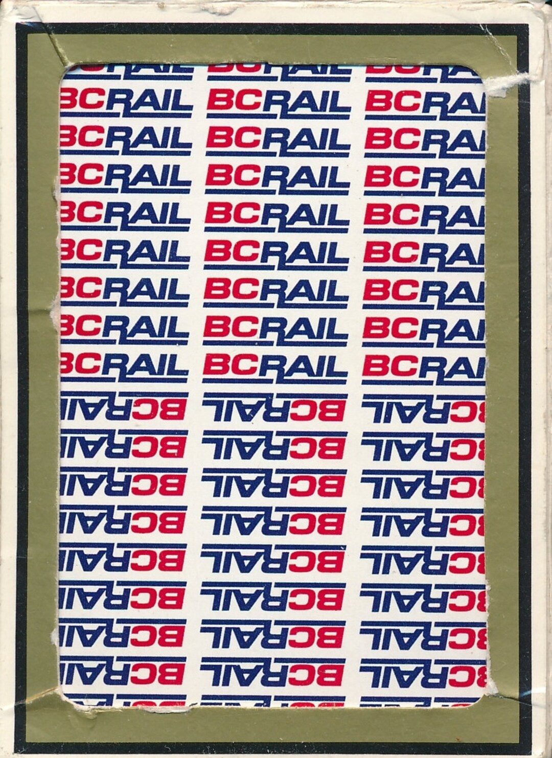BC Rail Playing Cards - Etsy
