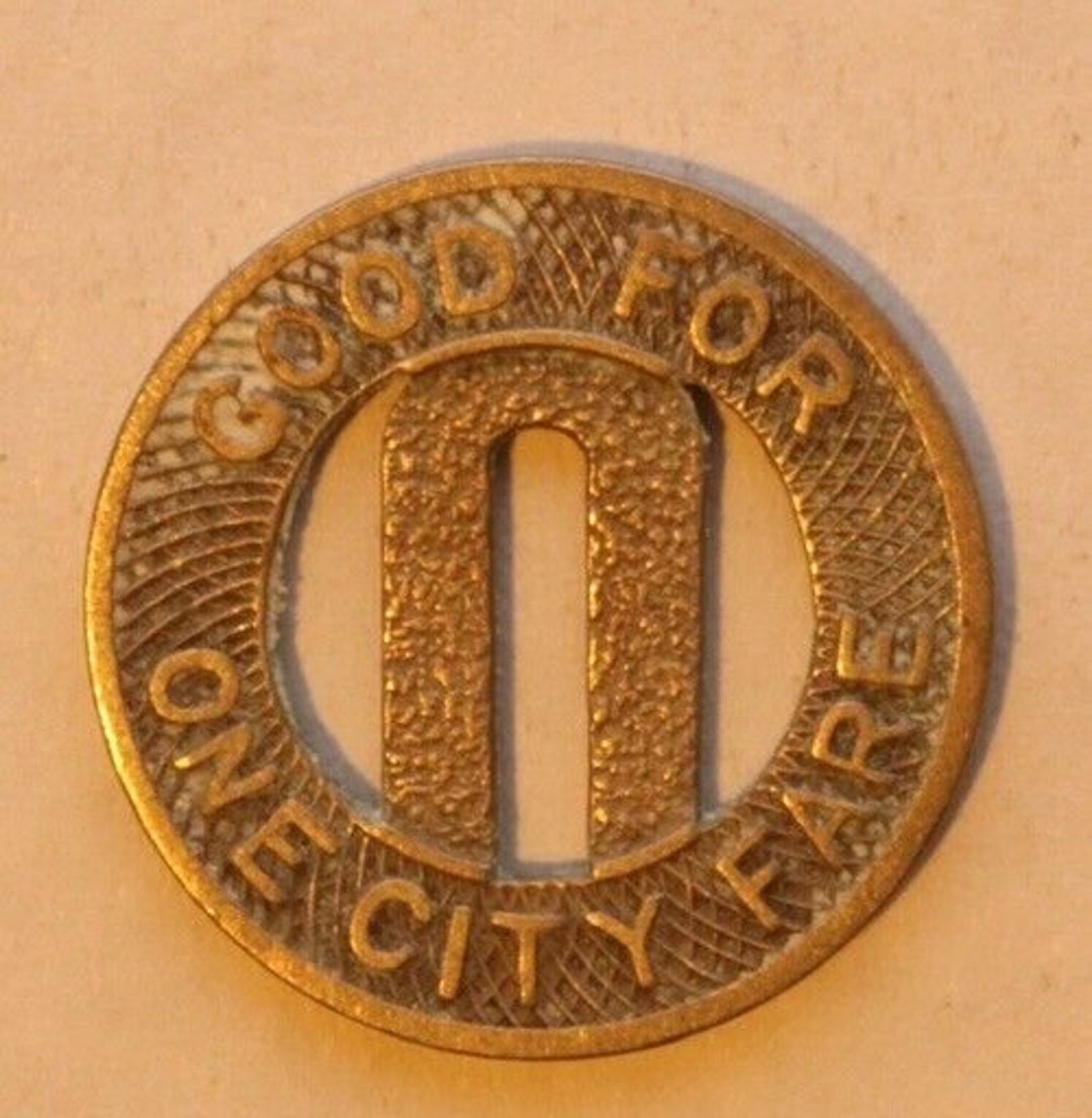 United Railways of St. Louis Fare Token 1919 - Etsy