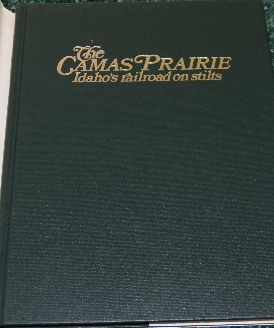 The Camas Prairie Idaho's Railroad on Stilts by Hal Riegger 1986 - Etsy