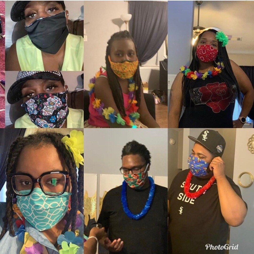 Premium Filtered Face Masks Made With Love - Etsy