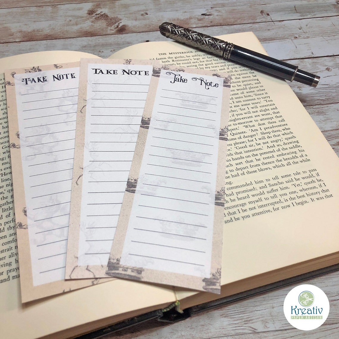 Signets imprimables, Prenez note, Notes de livre, Cadeau damoureux du ...