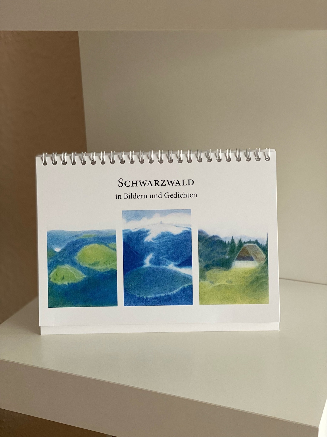 Permanent Calendar black Forest in Pictures and Poems - Etsy