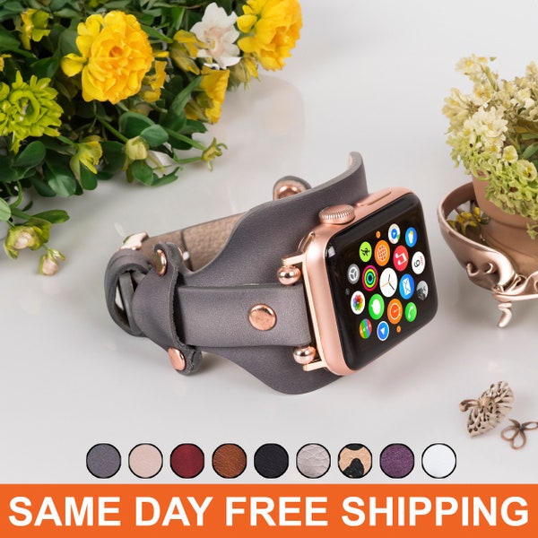 Apple Watch Cuff Strap - Etsy UK