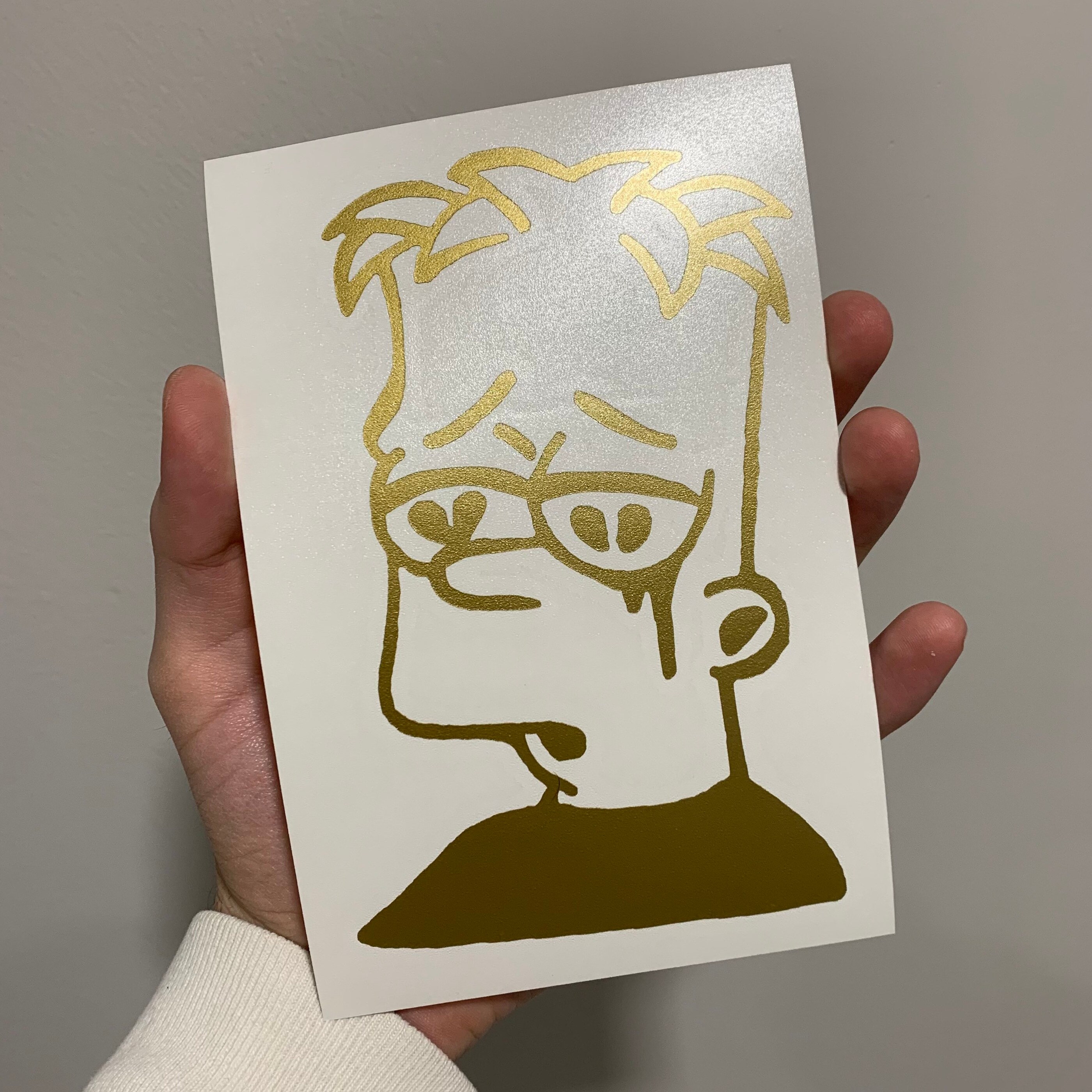 SAD BART SIMPSON Vinyl Window Decal Car Sticker | Etsy