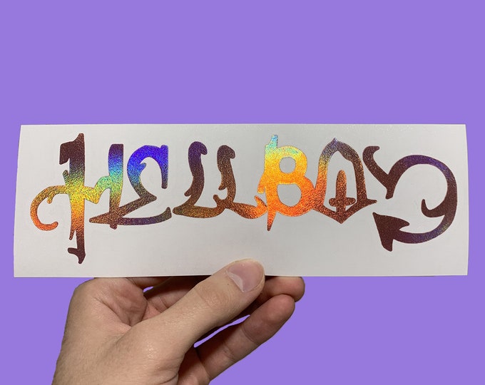 HELLBOY Vinyl Window Decal Car Sticker - Etsy