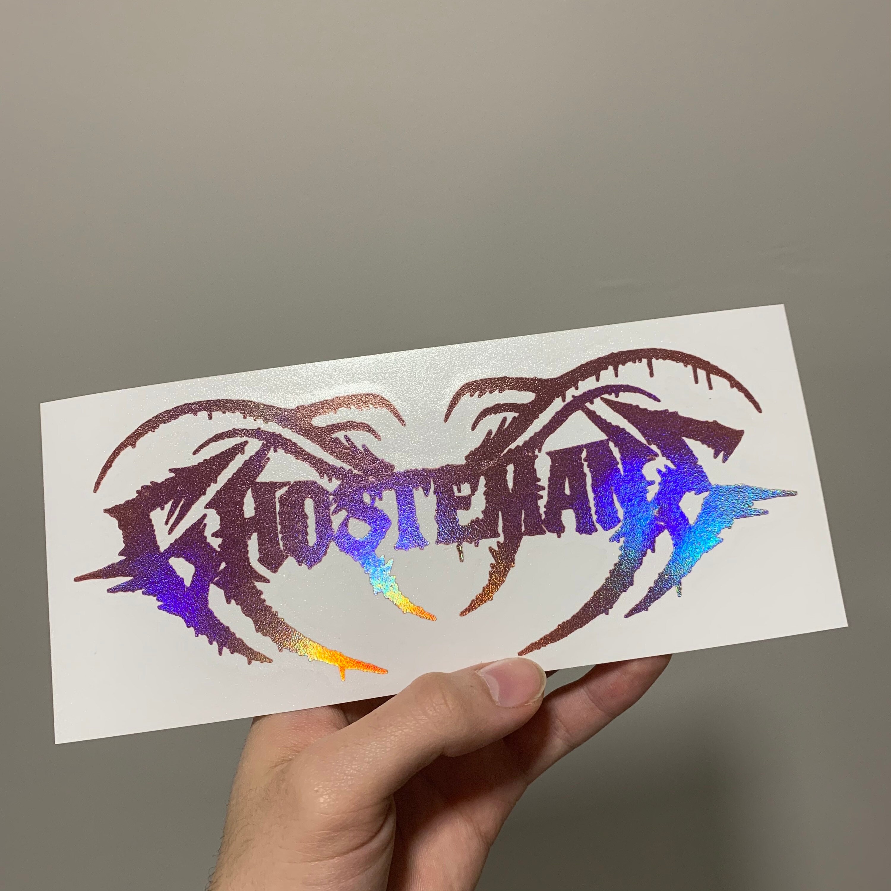 GHOSTEMANE Vinyl Window Decal Car Sticker Ghost JDM - Etsy Australia