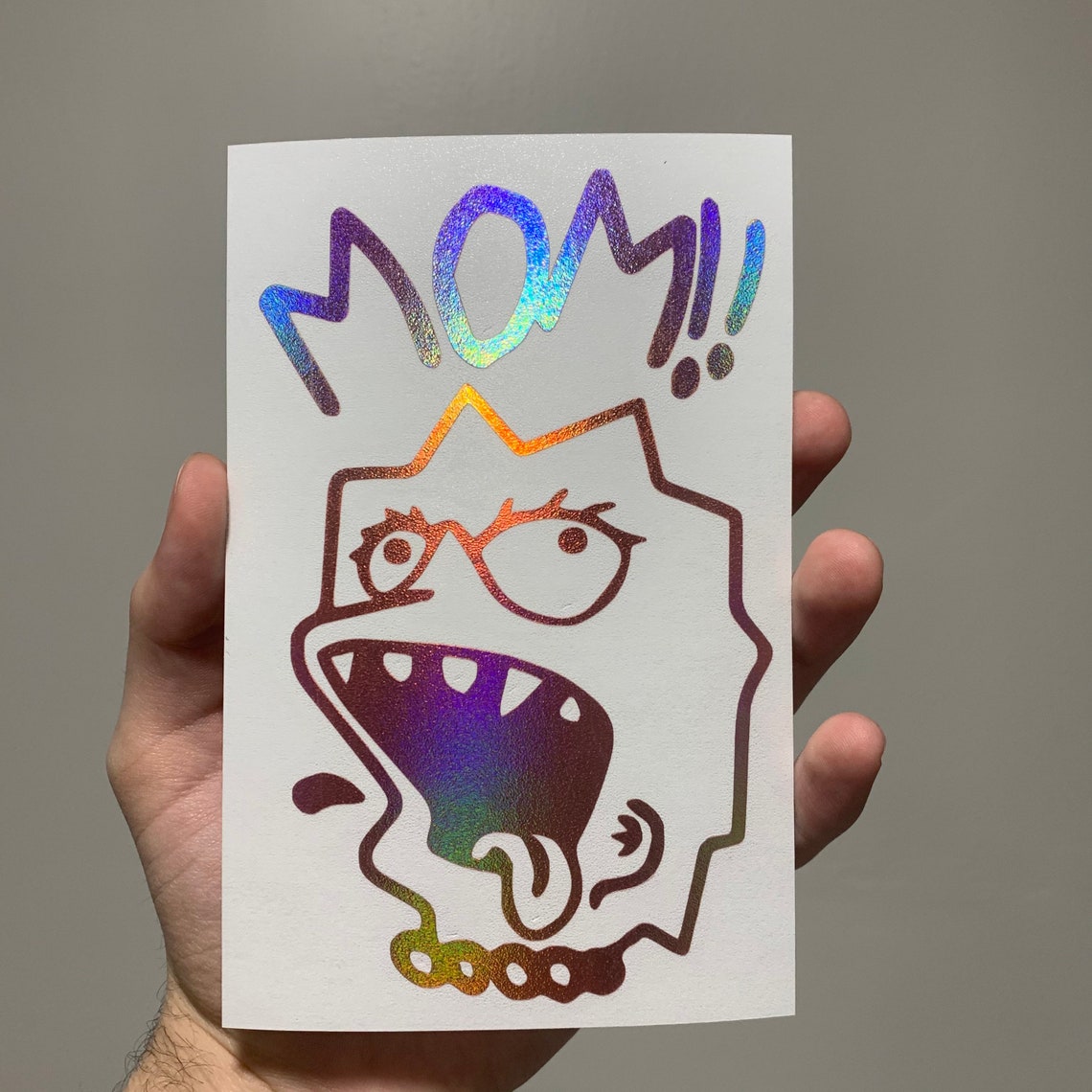 LISA MOM Tattoo Vinyl Window Decal Car Sticker | Etsy