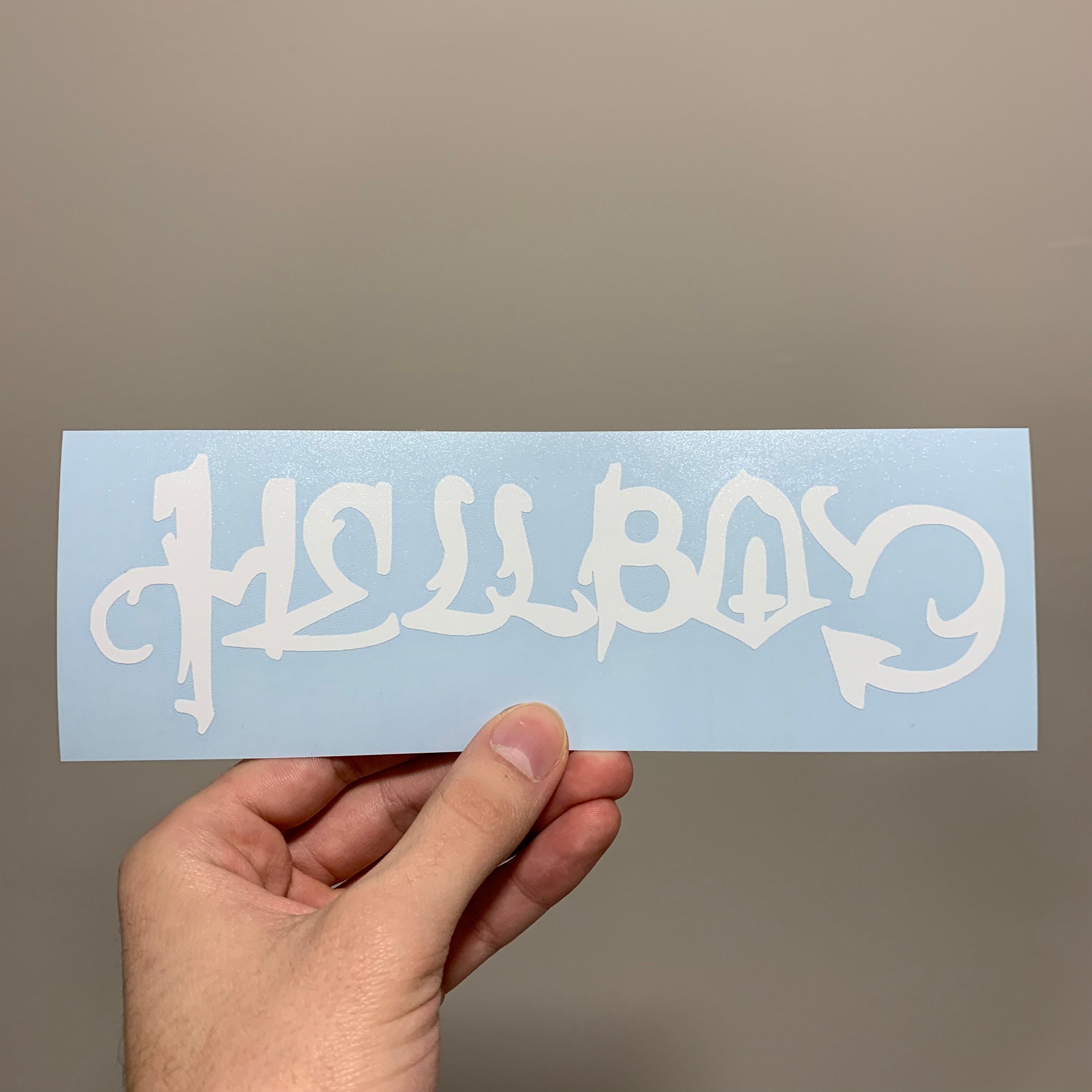 HELLBOY Vinyl Window Decal Car Sticker | Etsy