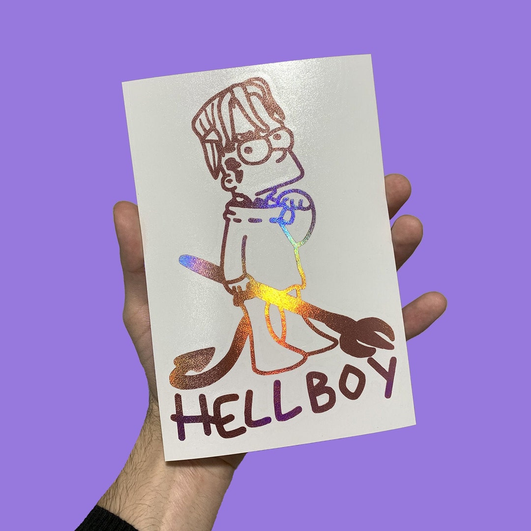 HELLBOY Vinyl Window Decal Car Sticker - Etsy