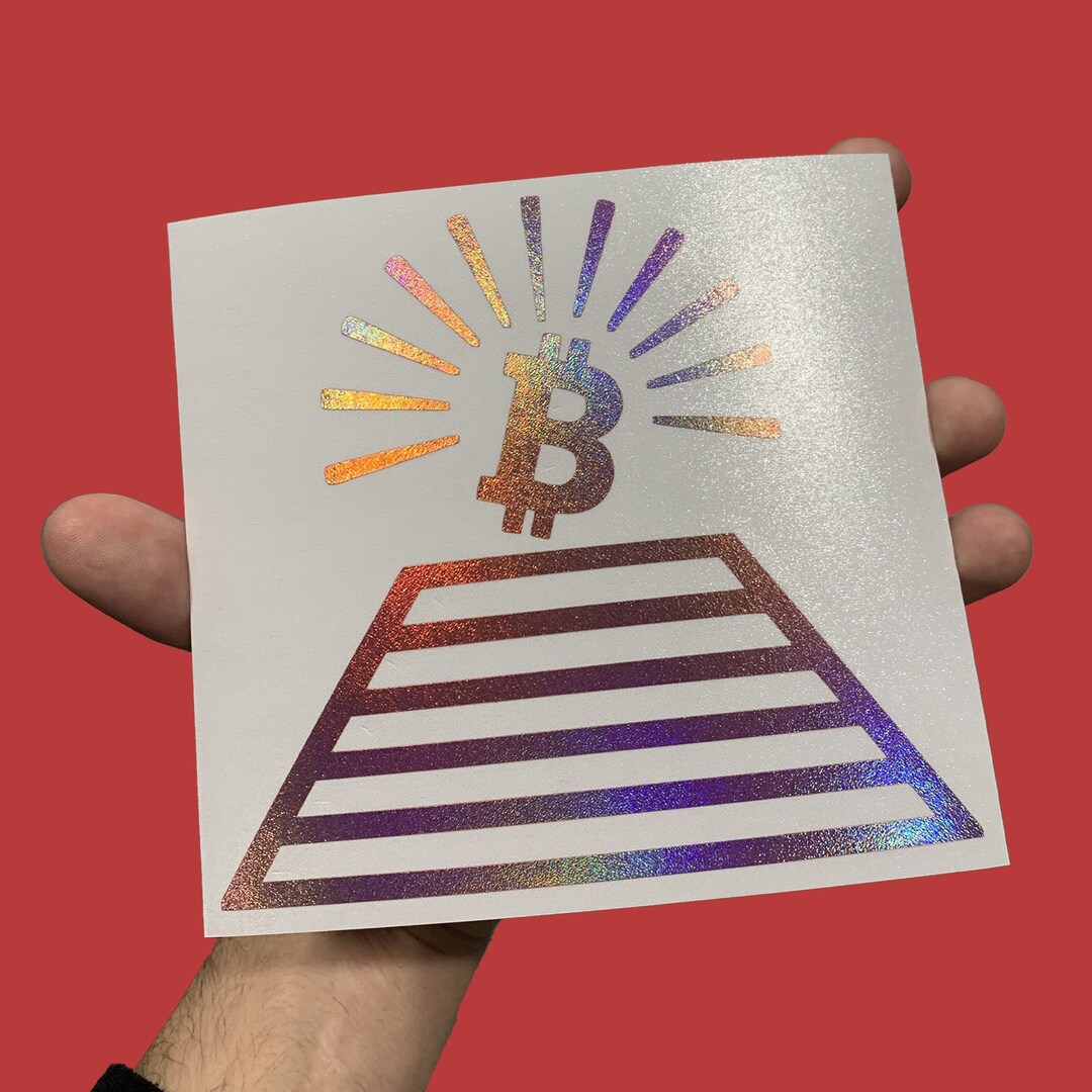 BITCOIN Decal Vinyl Window Decal Car Laptop Sticker - Etsy