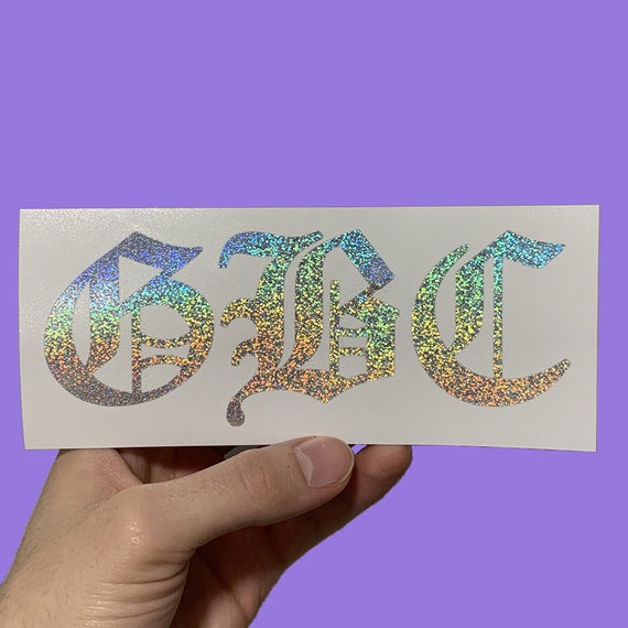 GBC Vinyl Window Decal Car Sticker | Etsy